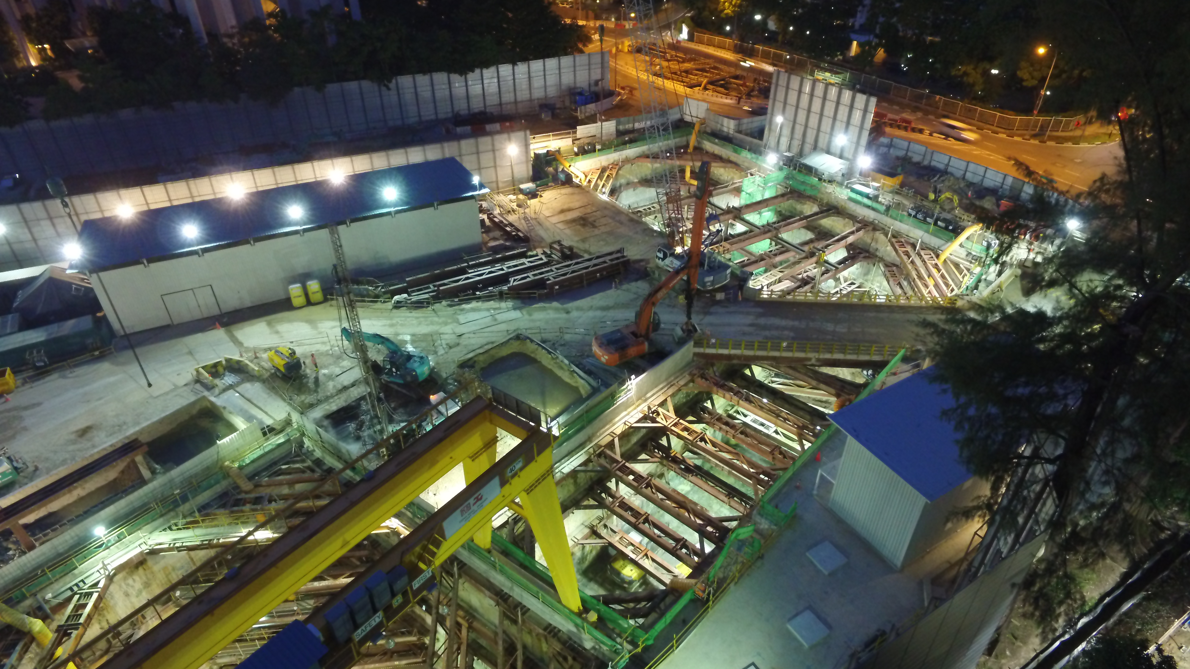 Thomson Line Construction: Great World Cast