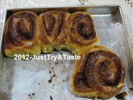 Obsesi Roti 24: Cinnamon Bun a la Peter Reinhart | Just Try & Taste