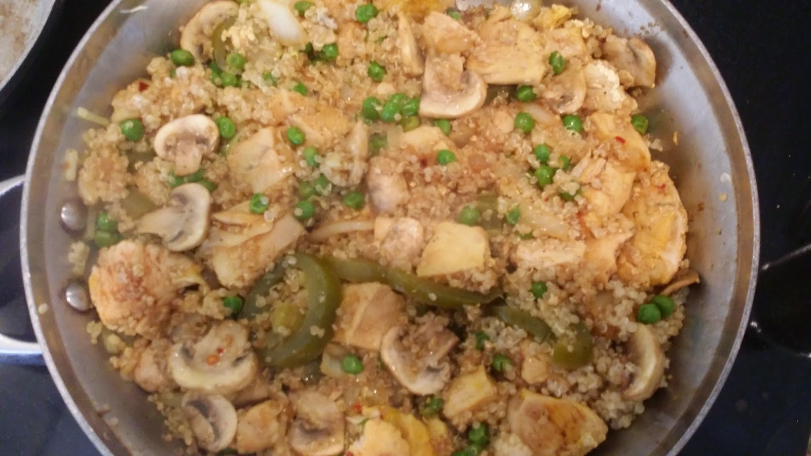 Rob & Didi's Kitchen: Chinese fried rice with plantain spring rolls