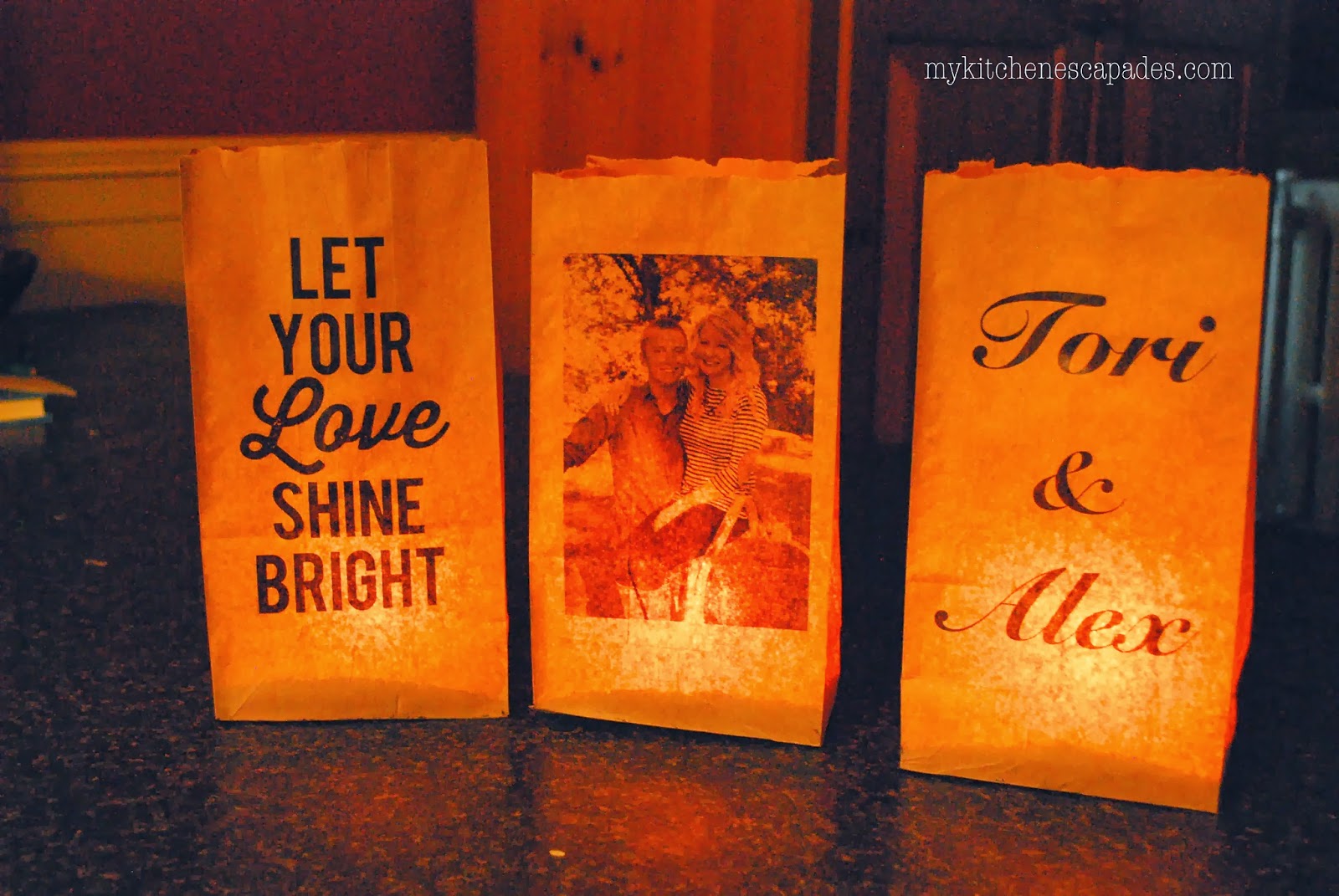 Customizable Paper Luminaries - My Kitchen Escapades