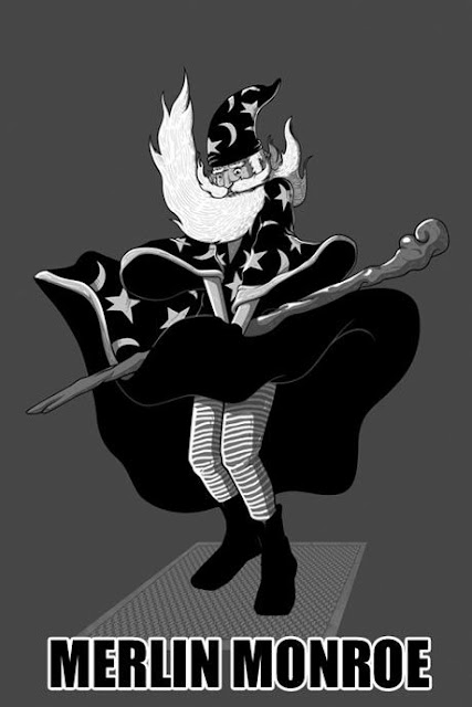 El Descanso del Escriba: Merlin...Monroe