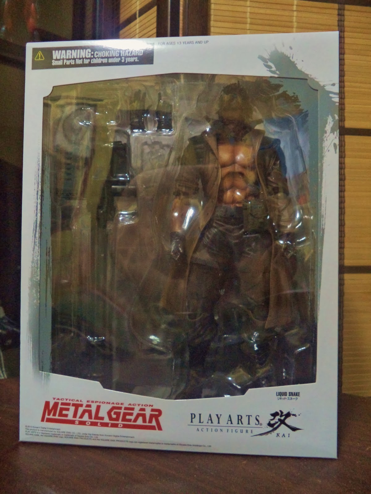 Angels and Summer: Play Arts Kai Liquid Snake Review - Metal Gear Solid