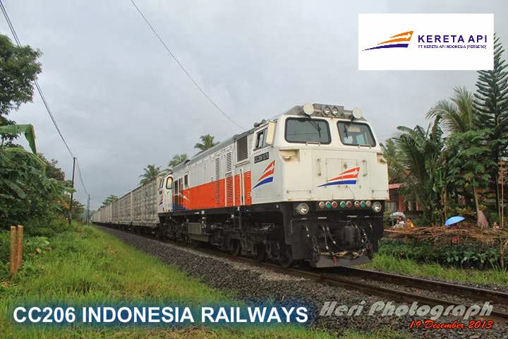 Kereta Api Indonesia: CC206 Indonesia Railways Photos Gallery