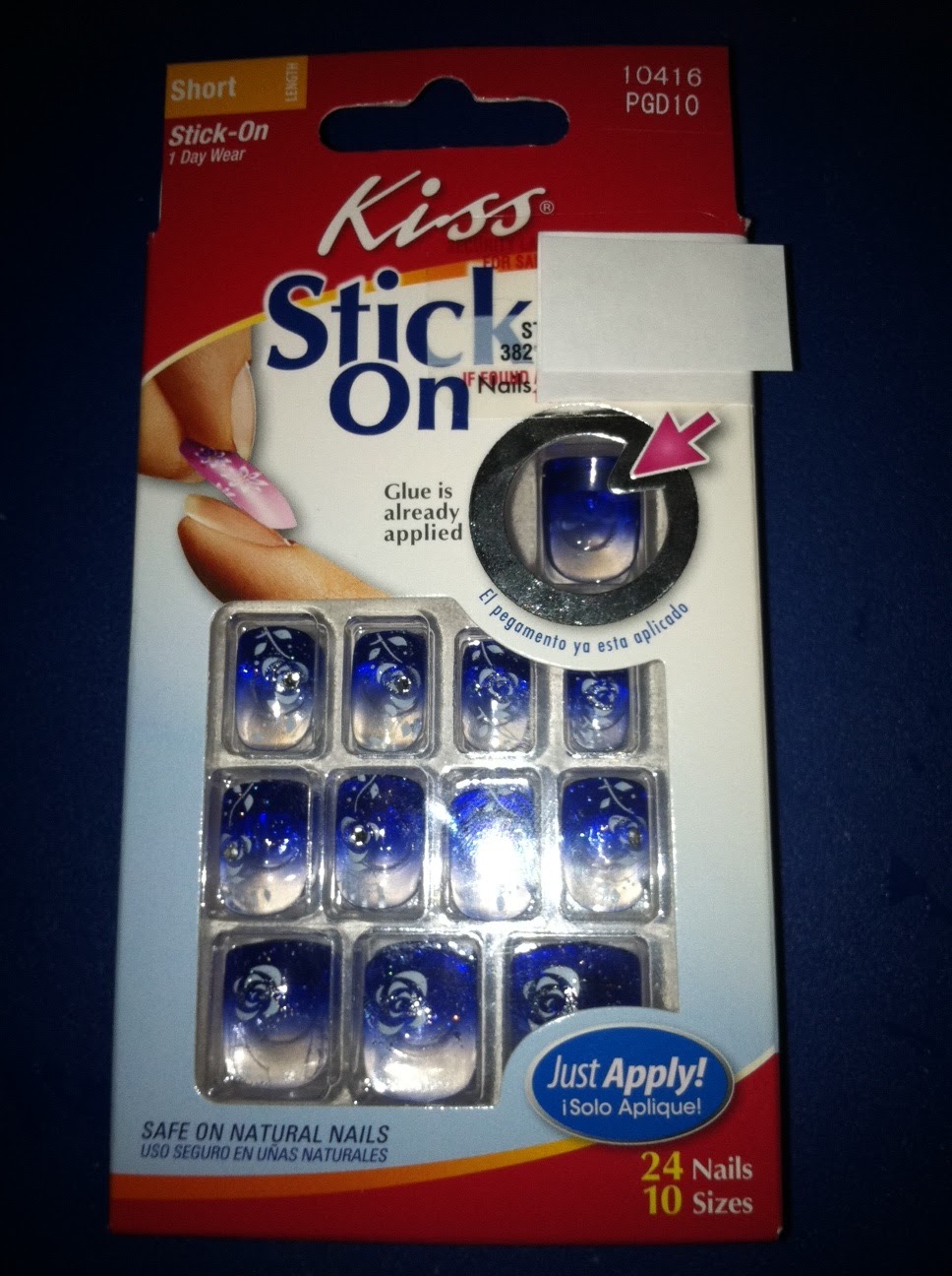 Tiny plastic fingernails: Kiss Stick On Nails Review