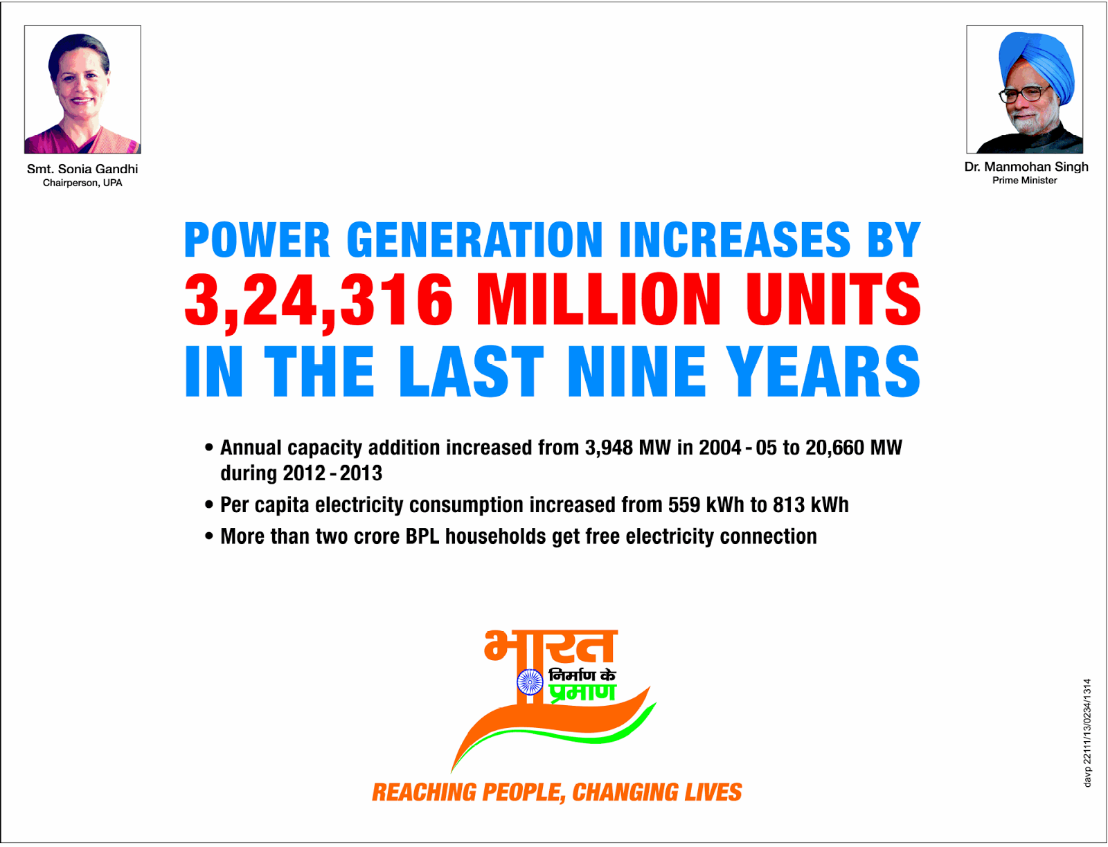 Twenty22-India on the move: Bharat Nirman campaign continues....
