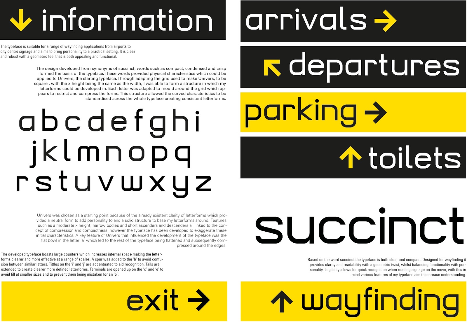 Studio Practice: Studio Brief 2 - Typeface Design - Type Specimen ...