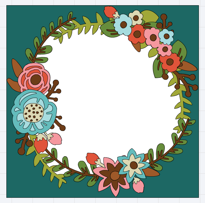 Capadia Designs: New Cricut images - Dimensional Scenes - Pretty Posies