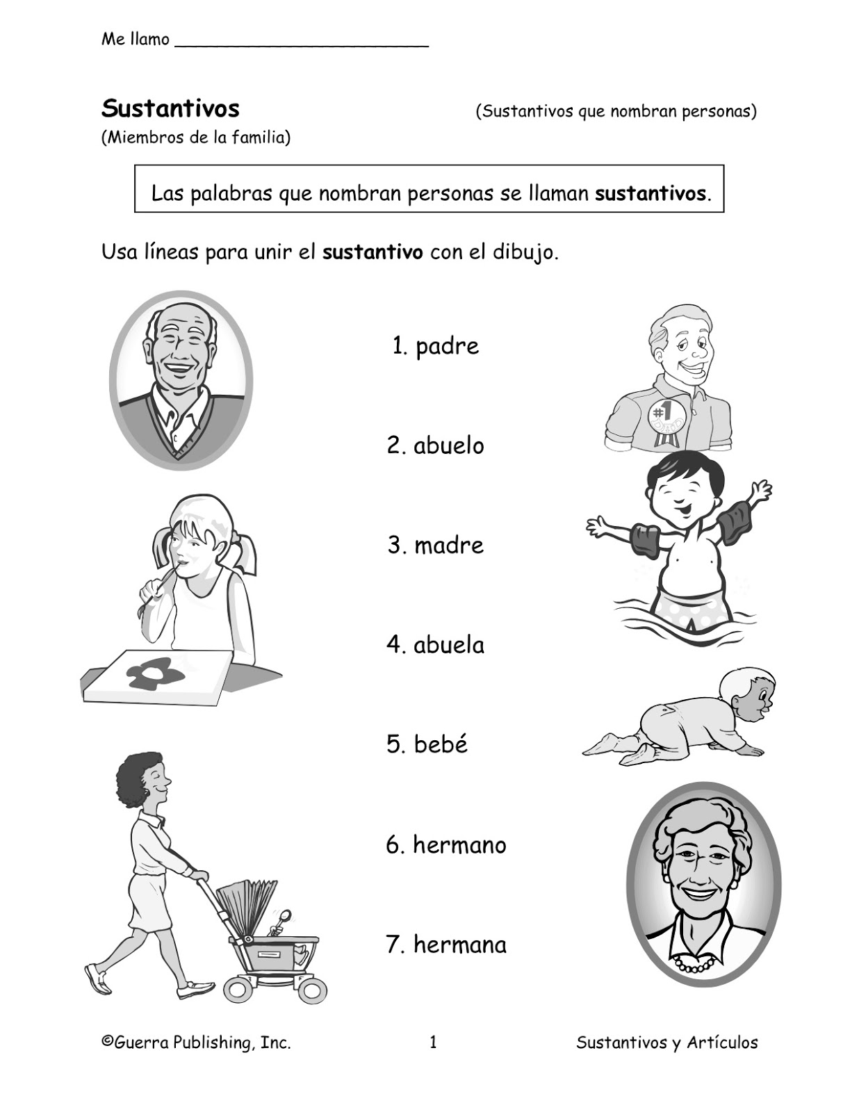 Sustantivos Comunes SUSTANTIVOS COMUNES