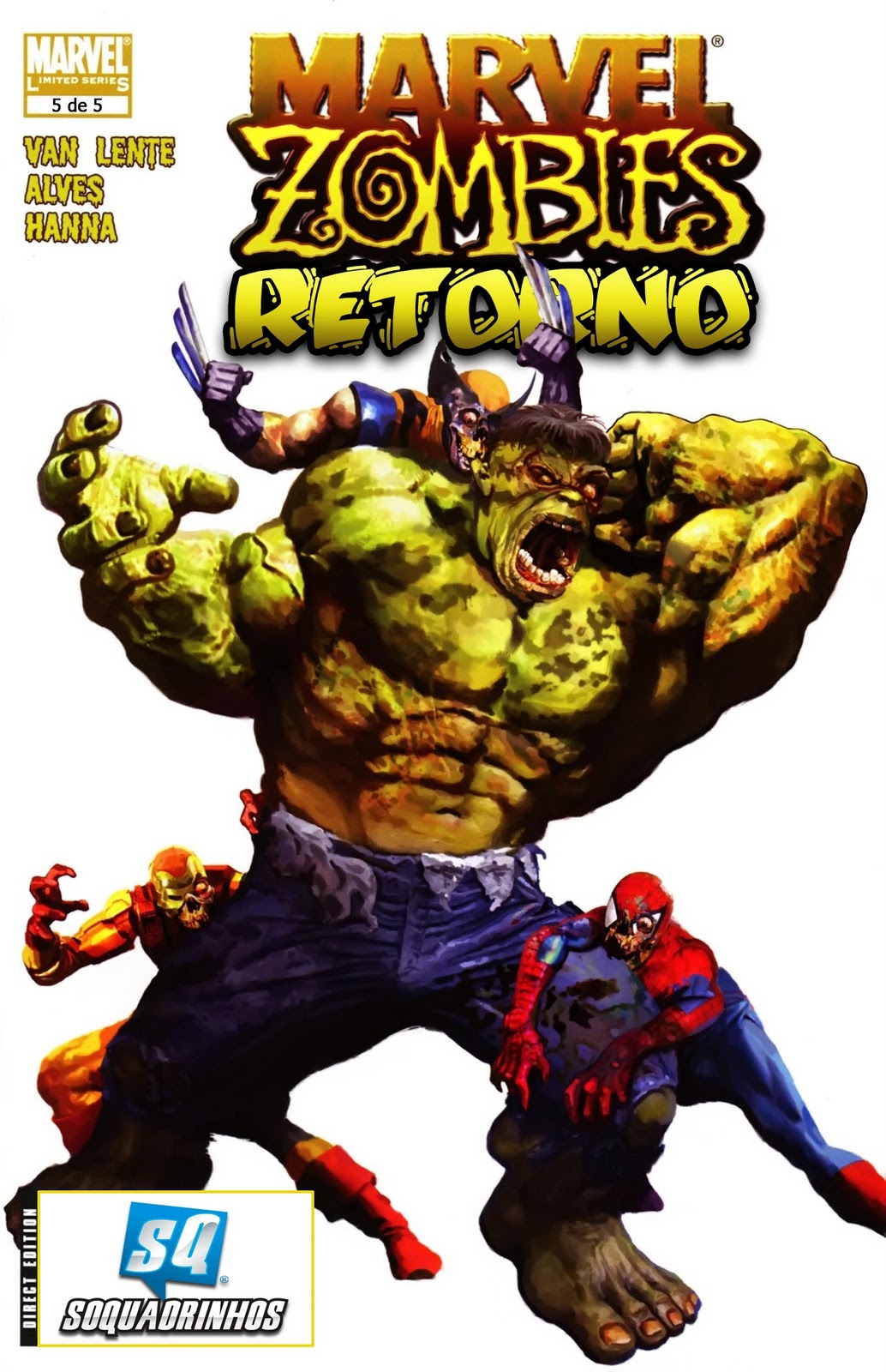 Zombies HQ: Zumbis Marvel: O Retorno #05