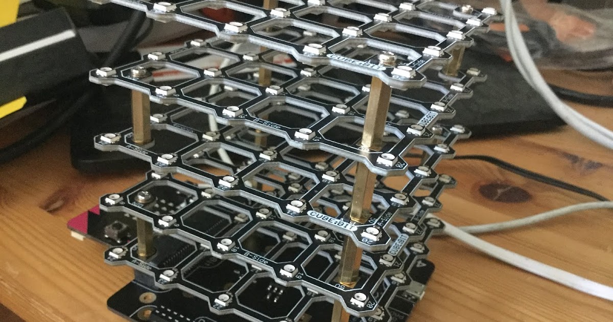 Robots And Physical Computing Microbit And Cube Bit Says Hello