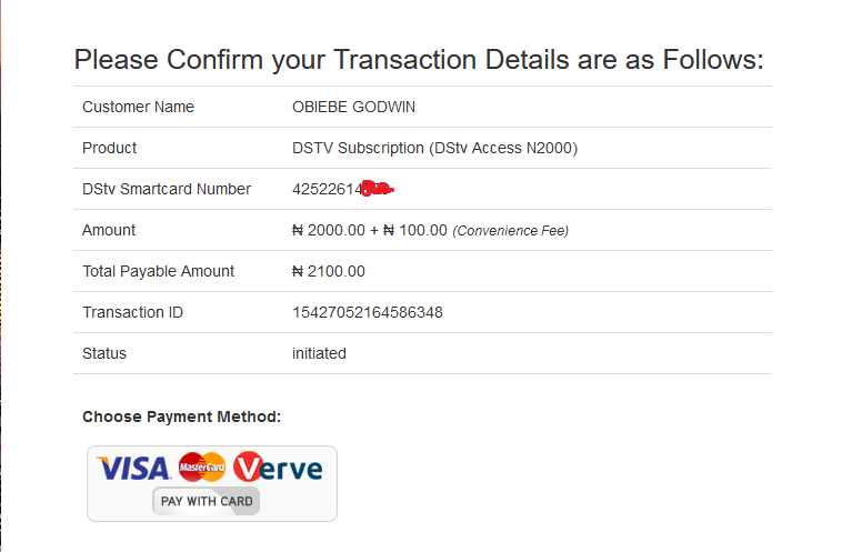 how to make your DSTV/GOTV/STARTIMES payment easy, safe and fast online ...