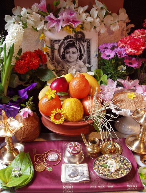 Sizzling Indian Recipes.....: Vishu Kani - First Auspicious Glimpse for ...