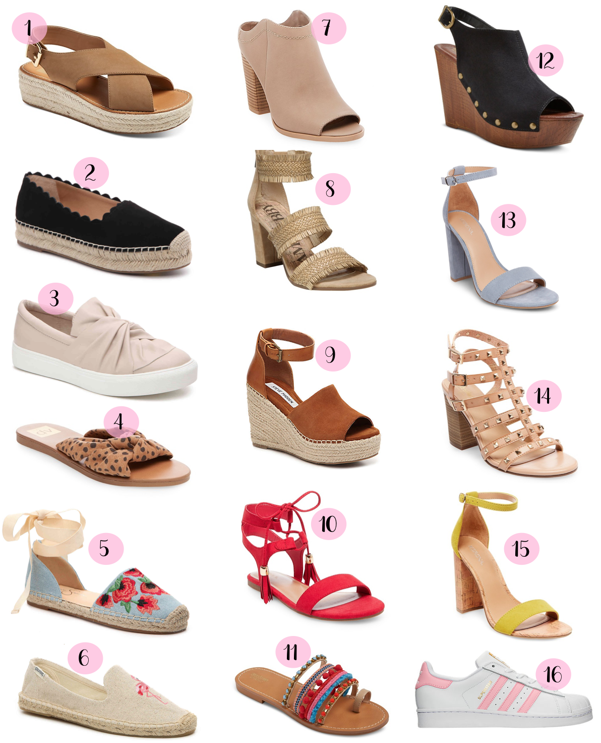 The Adventurous Darling: Budget Friendly Spring Shoes