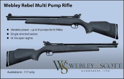 GUN SPORT: Webley Rebel Sharp Innova Made In Webley