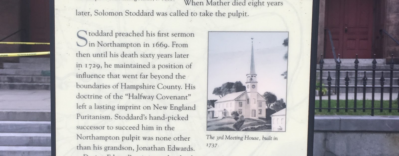 Reacting to Reacting: The First Church in Northampton, MA | Lesson Spotted