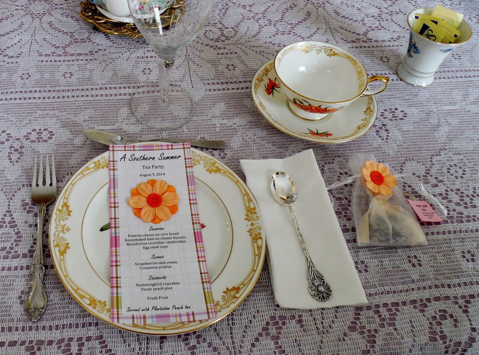 Teatime Journeys: A Southern Summer Tea Party