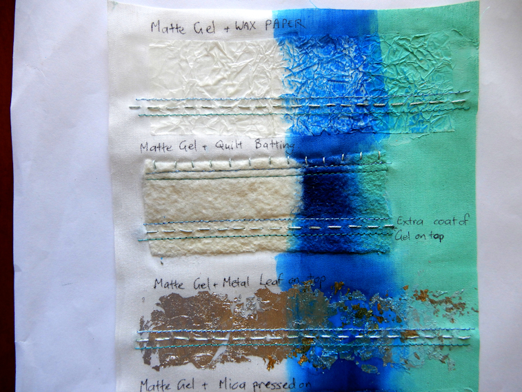 Creative days: Adding texture to textiles