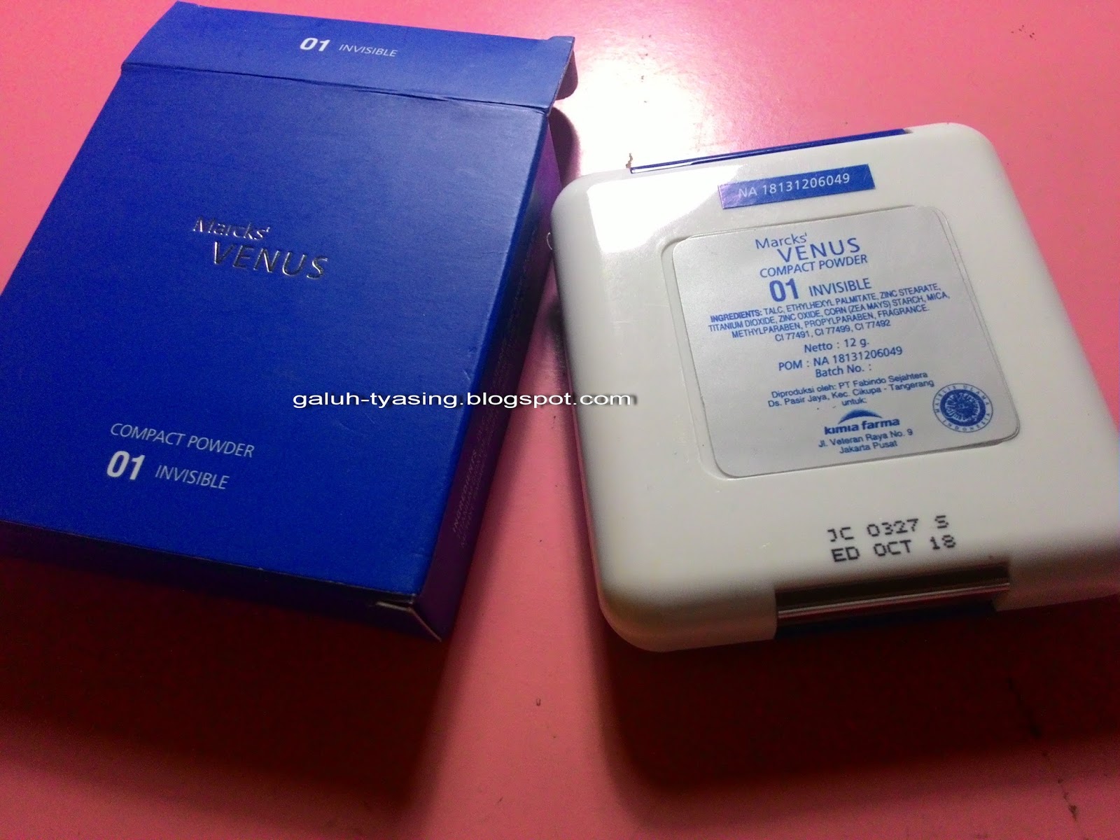 REVIEW : Marcks Venus Compact Powder - Scratch of My Life