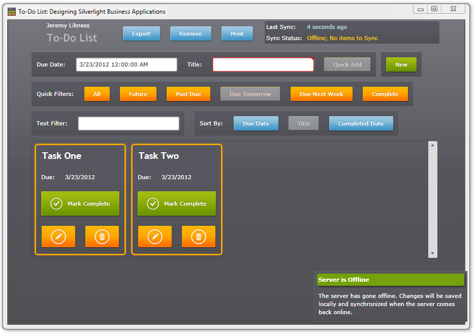 Jounce Mvvm Wcf Ria Printing And More Example Atmosera