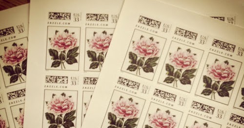 How To: Make Custom Postage Stamps | 17 Apart