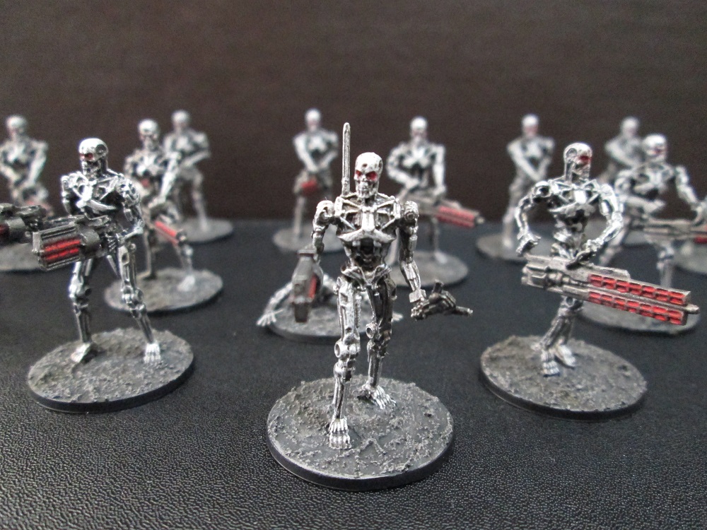 Crucium Giger's Miniatures Blog: Terminator Miniatures Game - Endoskeletons