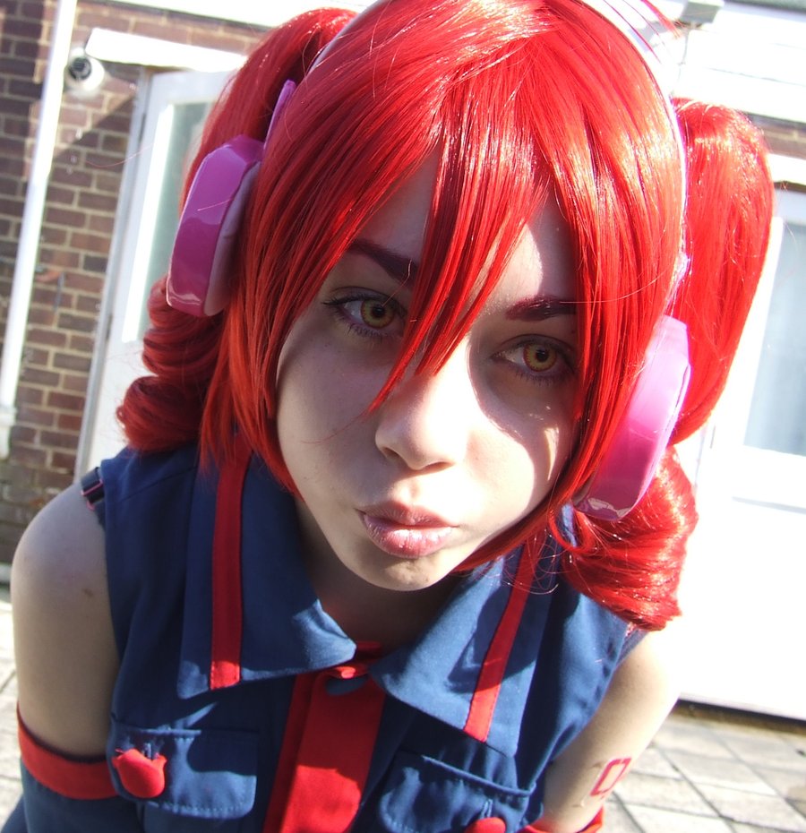 Vocaloid~: Cosplay vocaloid (Kasane teto)