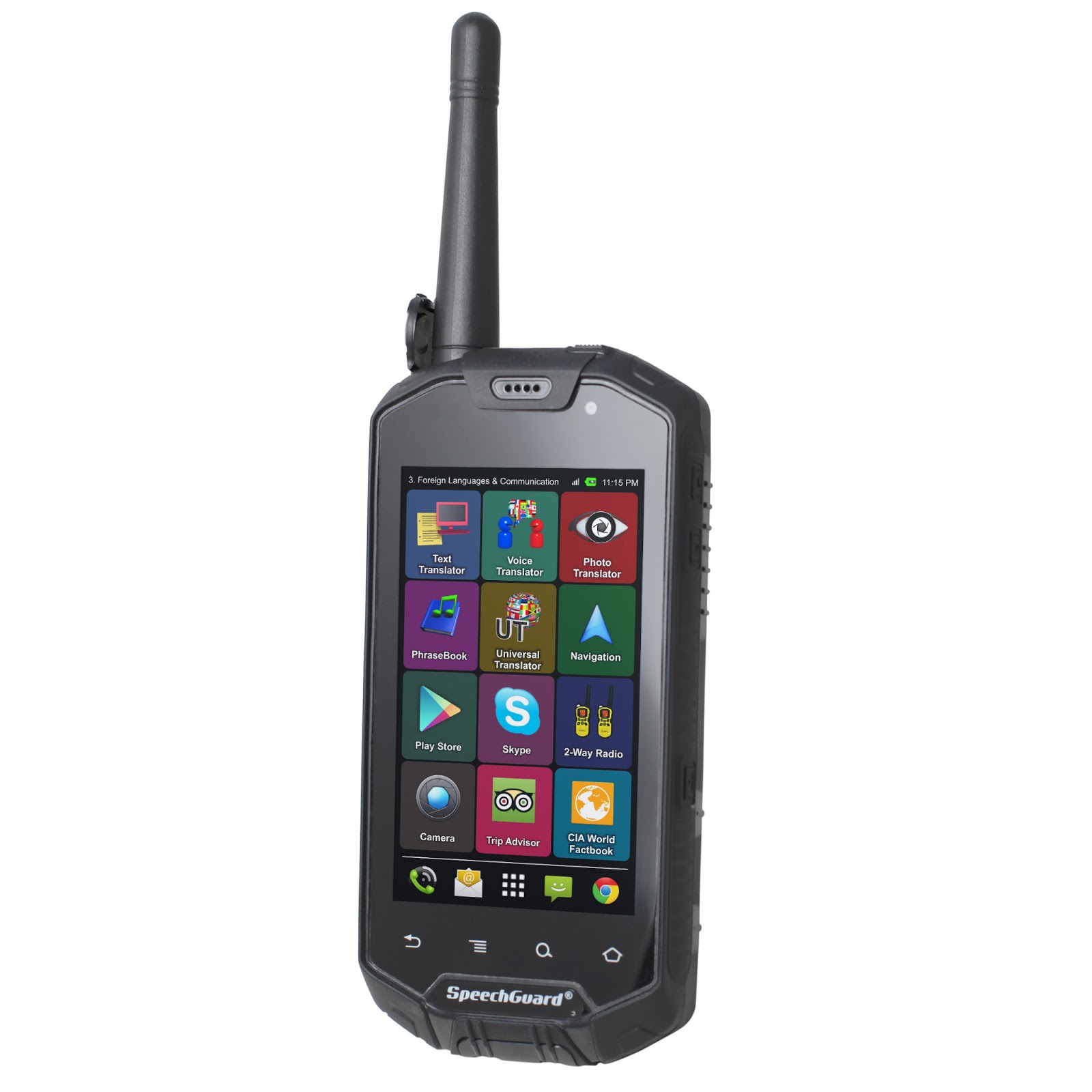 The Official ECTACO Blog: NEW PRODUCT - Ectaco Speechguard PDX - Police ...