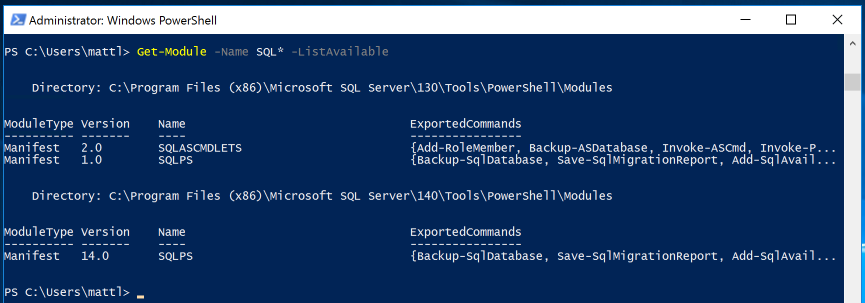 Matticusau Blog Installing Sqlserver Powershell Module From 7231