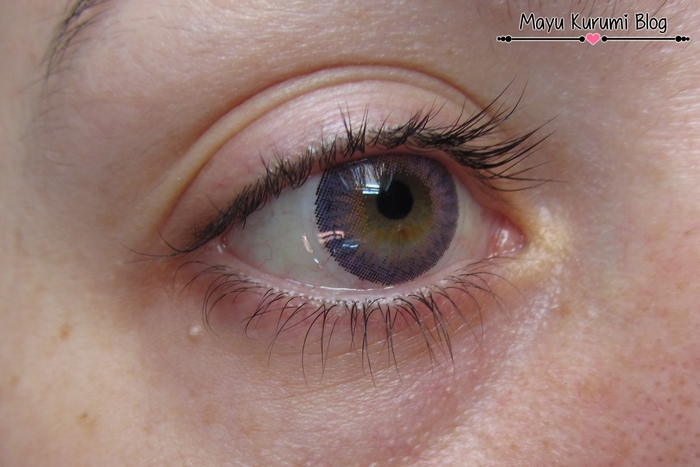 ~Circle Lenses~ Geo Tri Color Violet - Mayu Kurumi Blog