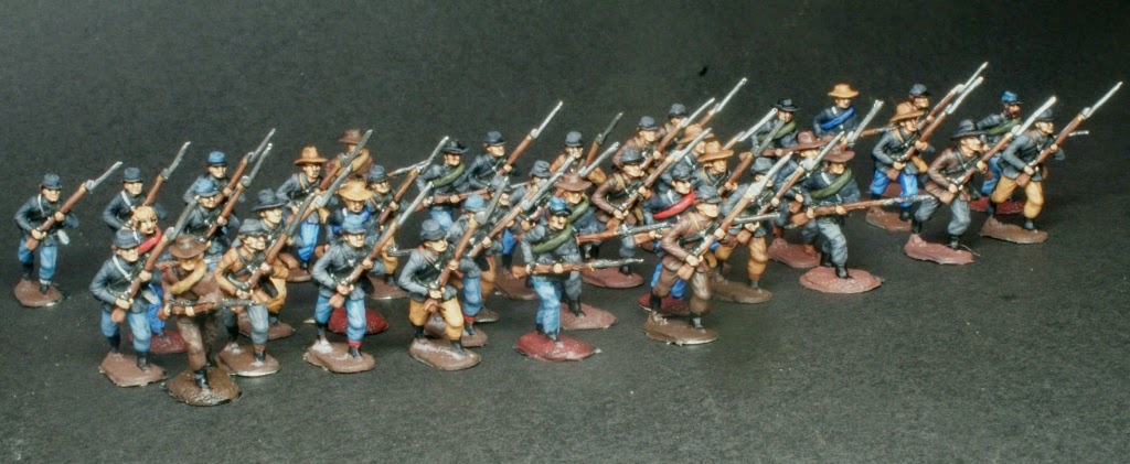 Waterloo to Mons : More 20mm ACW - A Work in Progress