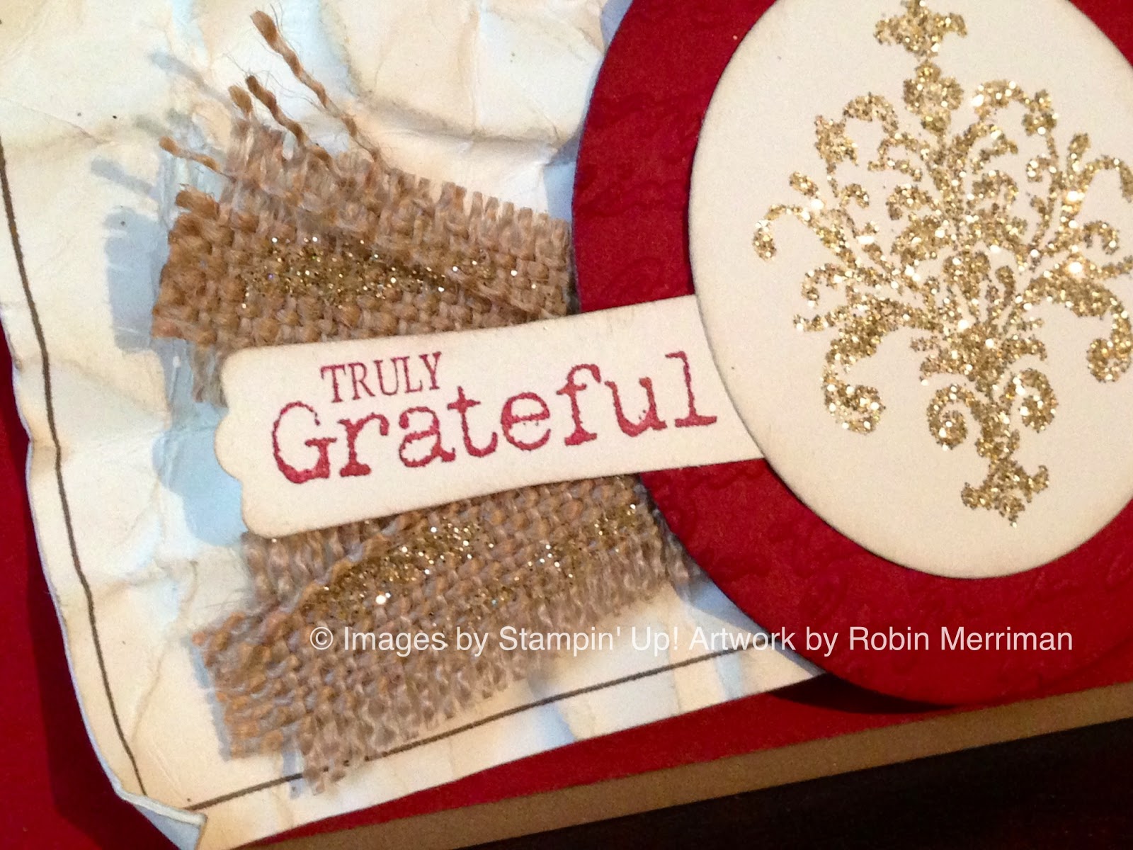 Trinity Designs: Truly Grateful Card