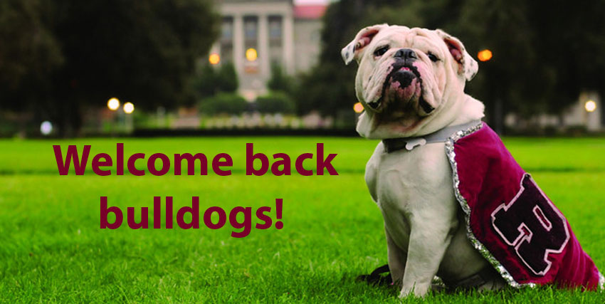 Armacost Library News: Welcome back Bulldogs!