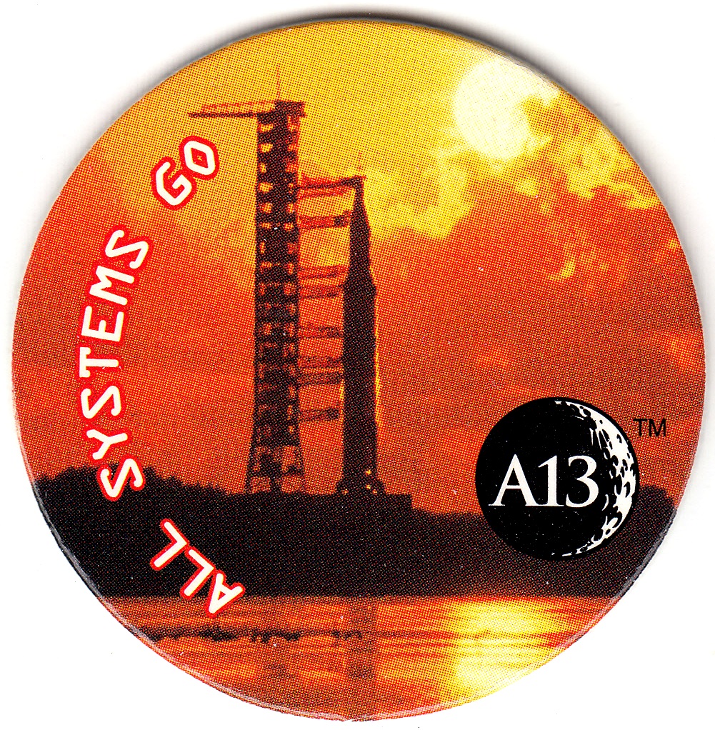Toys and Stuff: Hardee's Apollo 13 Pog Collector Case - Pogs 1 - 10