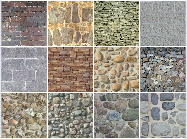 SKETCHUP TEXTURE: TEXTURE STONE WALLS, MASONRY