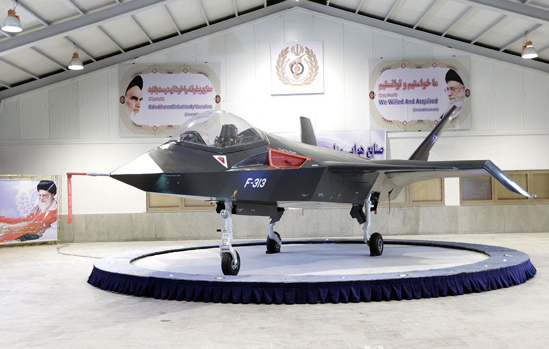 Web Parkz: New Iran Fighter Jet Qaher F-313