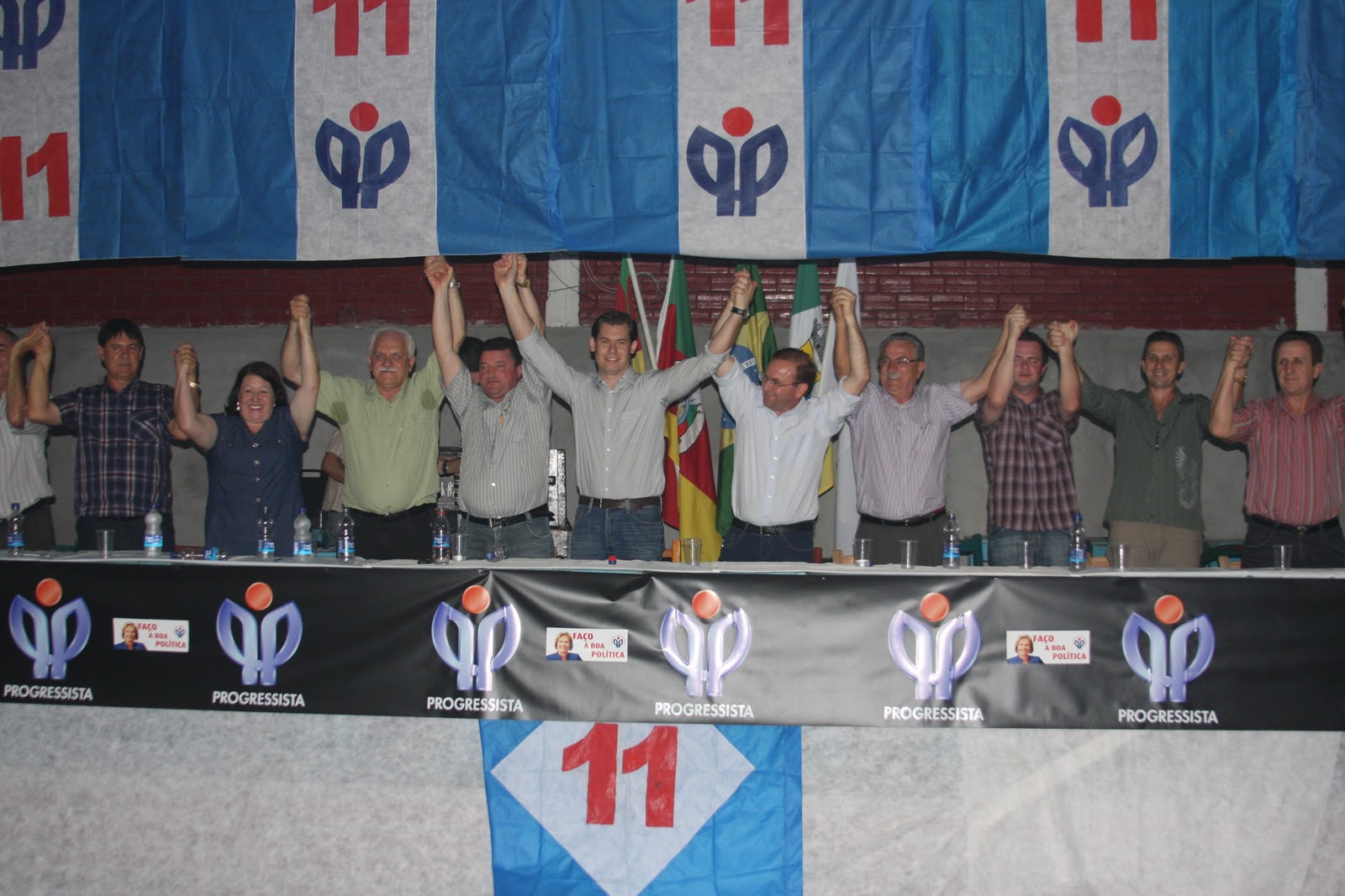 Partido Progressista mostra força durante jantar que lotou o CTG ...