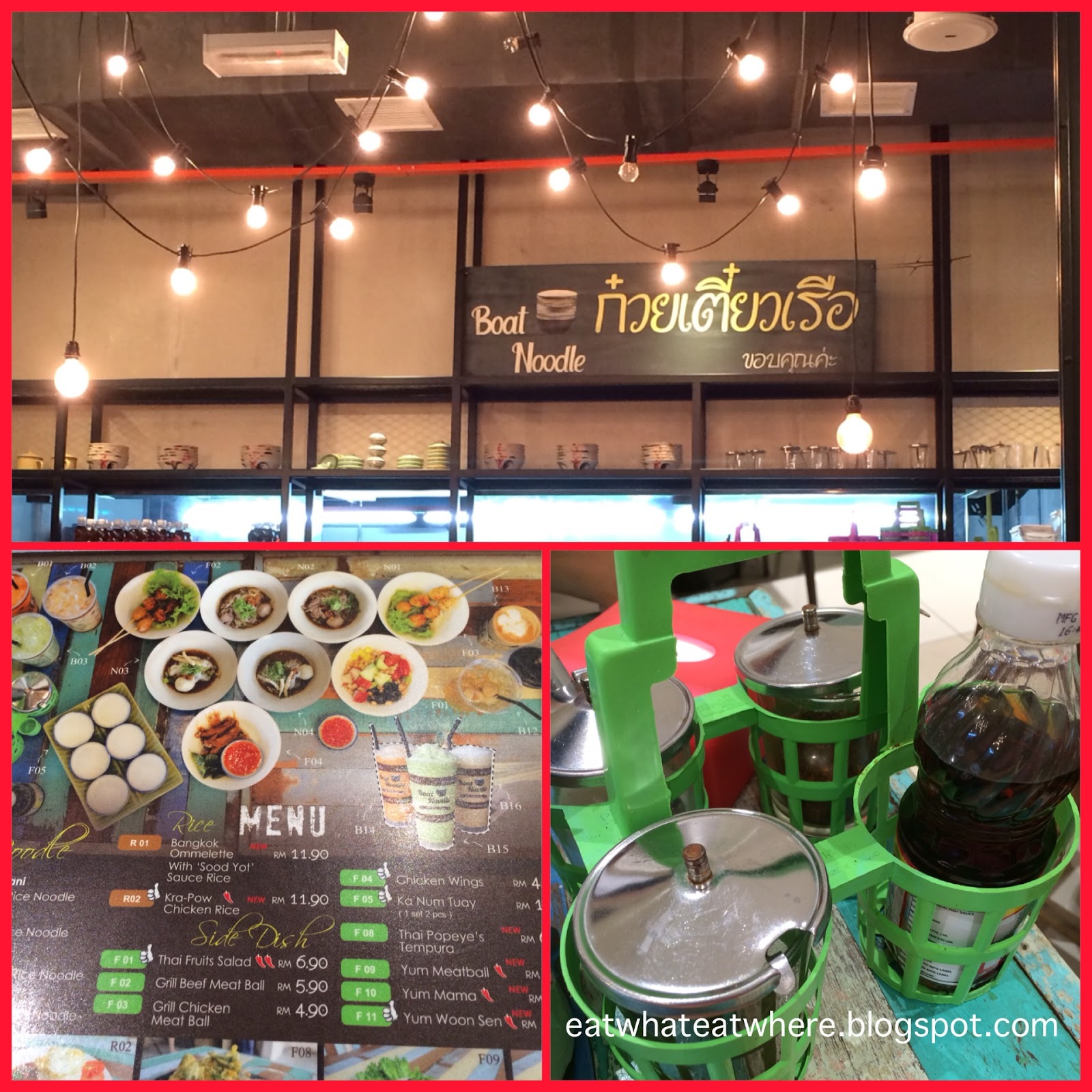 Eat what, Eat where?: Boat Noodles @ ikon Connaught