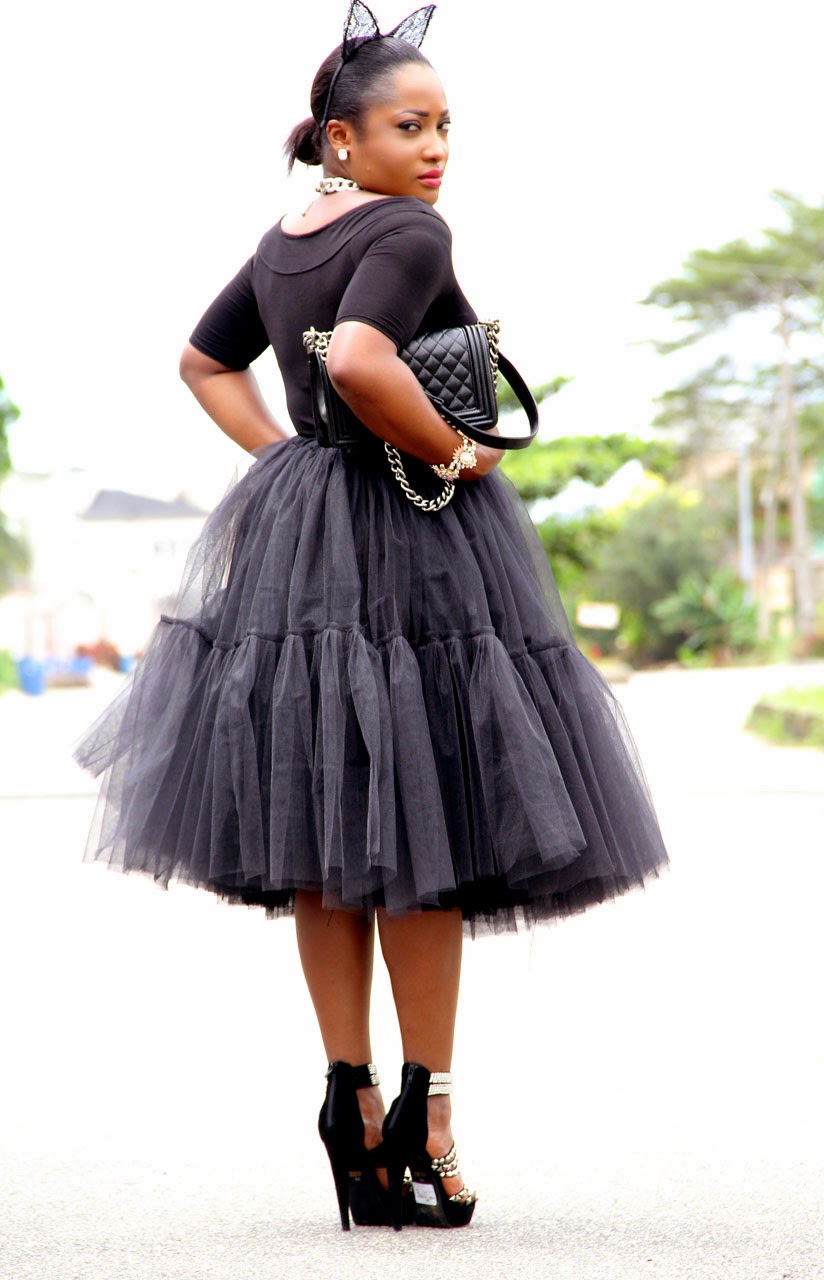 Toun 'AJ': Tulle Swan by Toun AJ woman