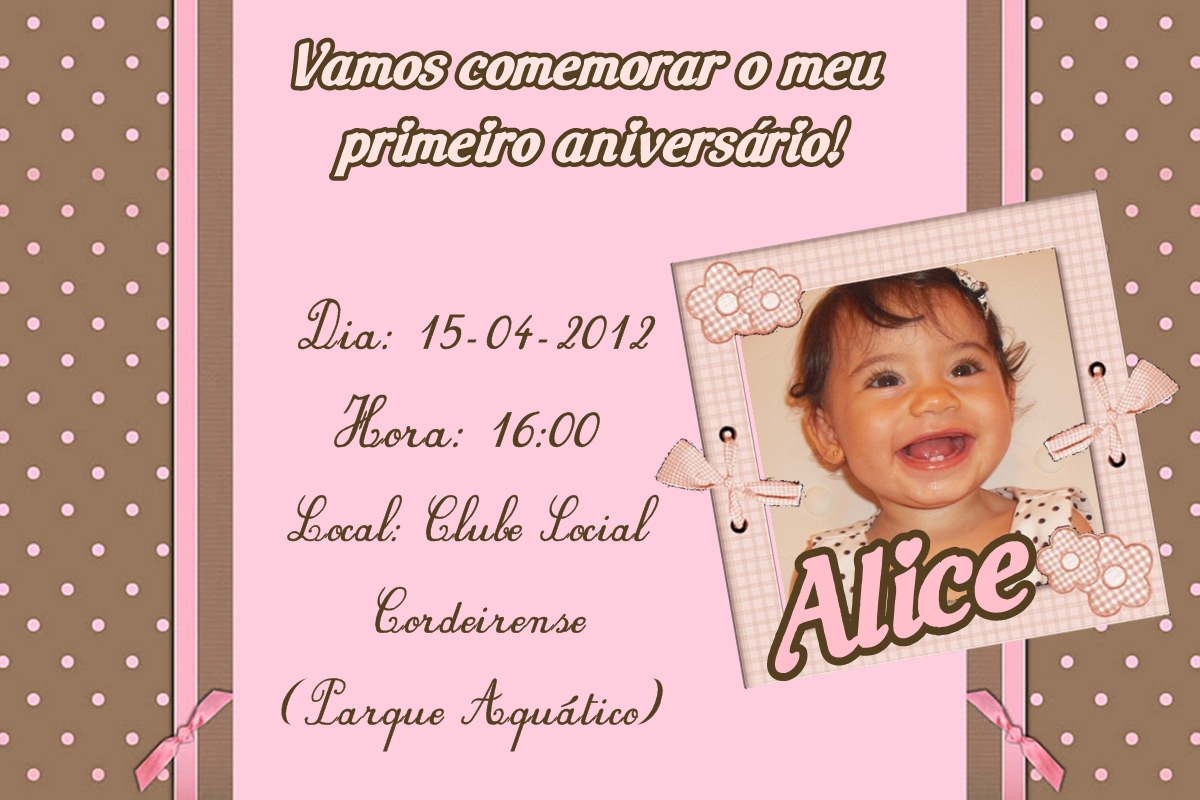 Festa Marrom & Rosa da Alice | Erica Artes