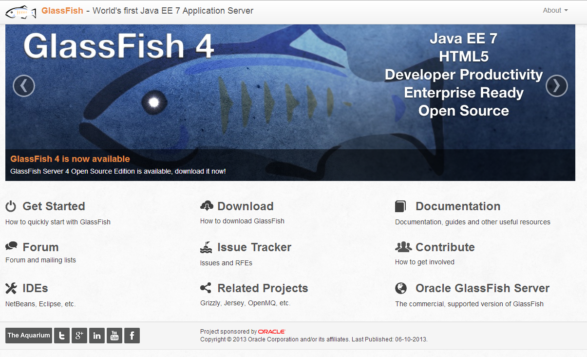 GlassFish 4 brings Java EE 7 GlassFish 4 brings Java EE 7