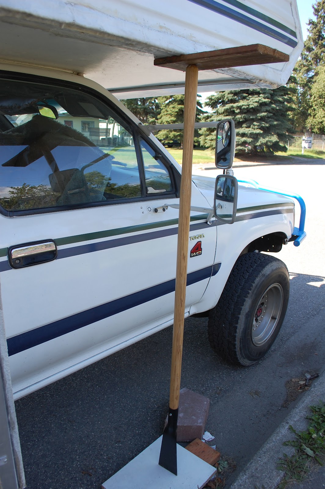 Living in a Van down by the River!!!: How to Build Over-cab Bed Supports