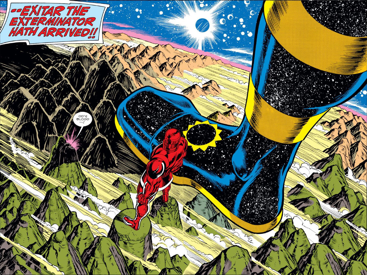 The Peerless Power of Comics!: Alone Against The Celestials!