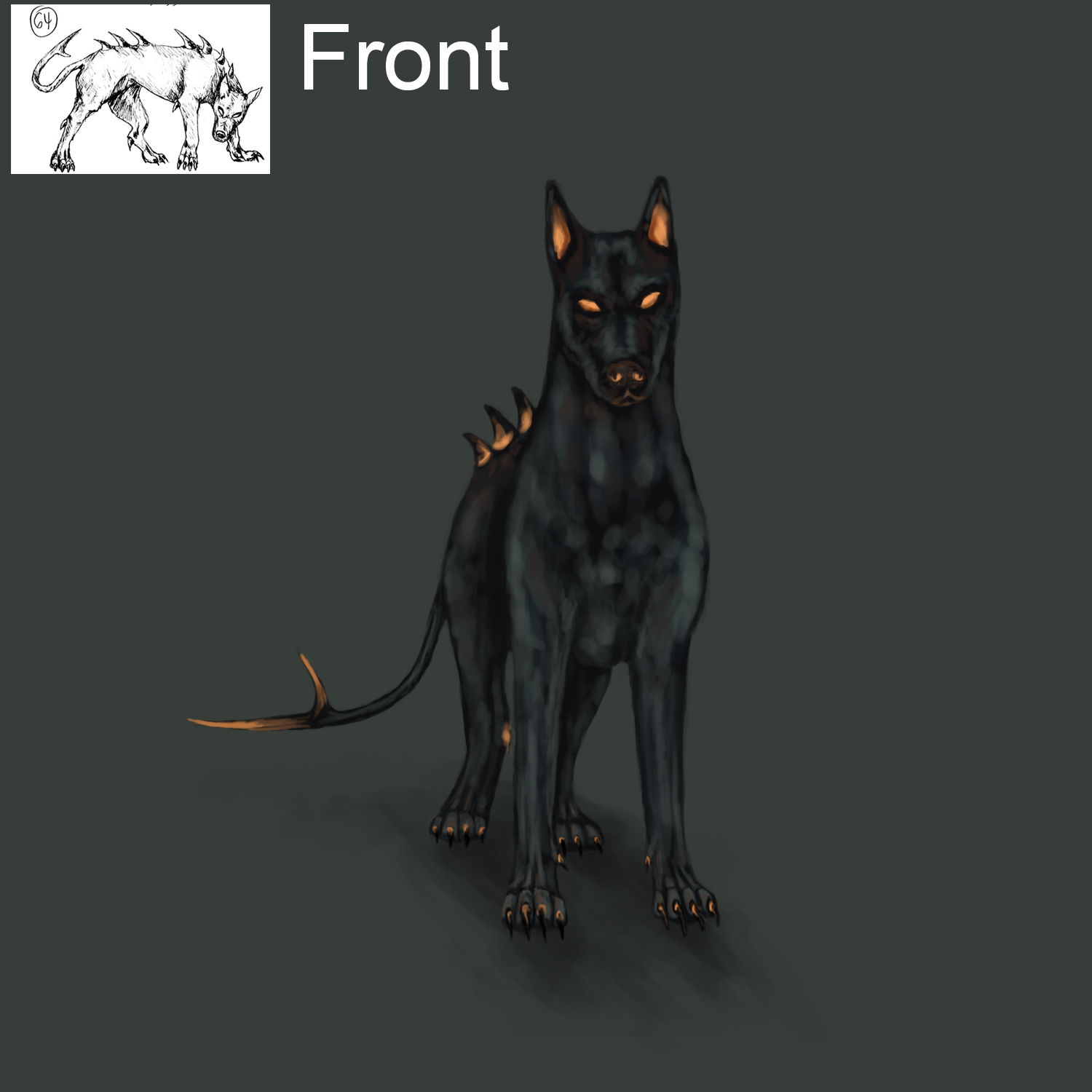 Deanna Crisbacher : Life Form Turnaround: Hellhound