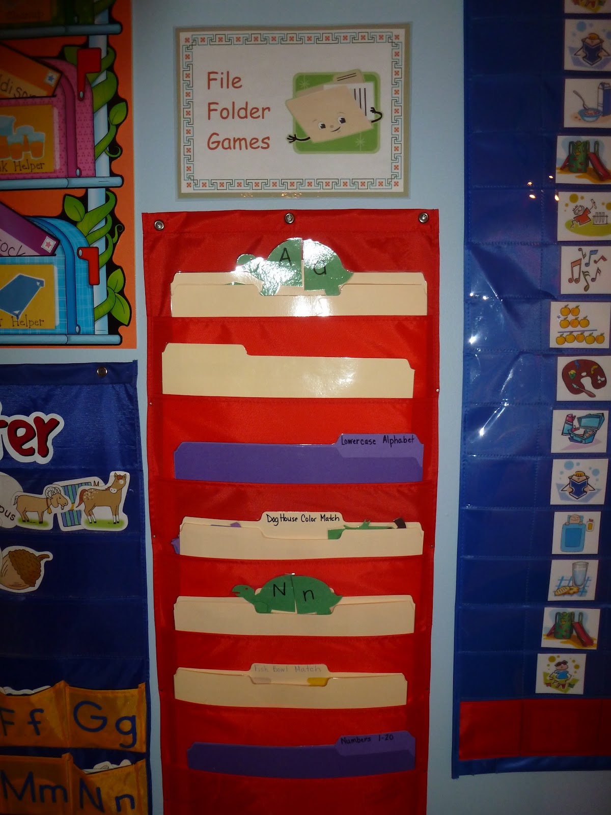 Mrs. Sandy's Family Child Care: Display and Storage Ideas