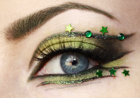 Madam Noire Makeup Studio: Cyber shamrock
