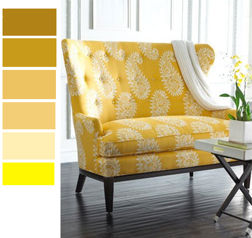 Glitz Bliss: Decorating with Colors: Hello Yellow!