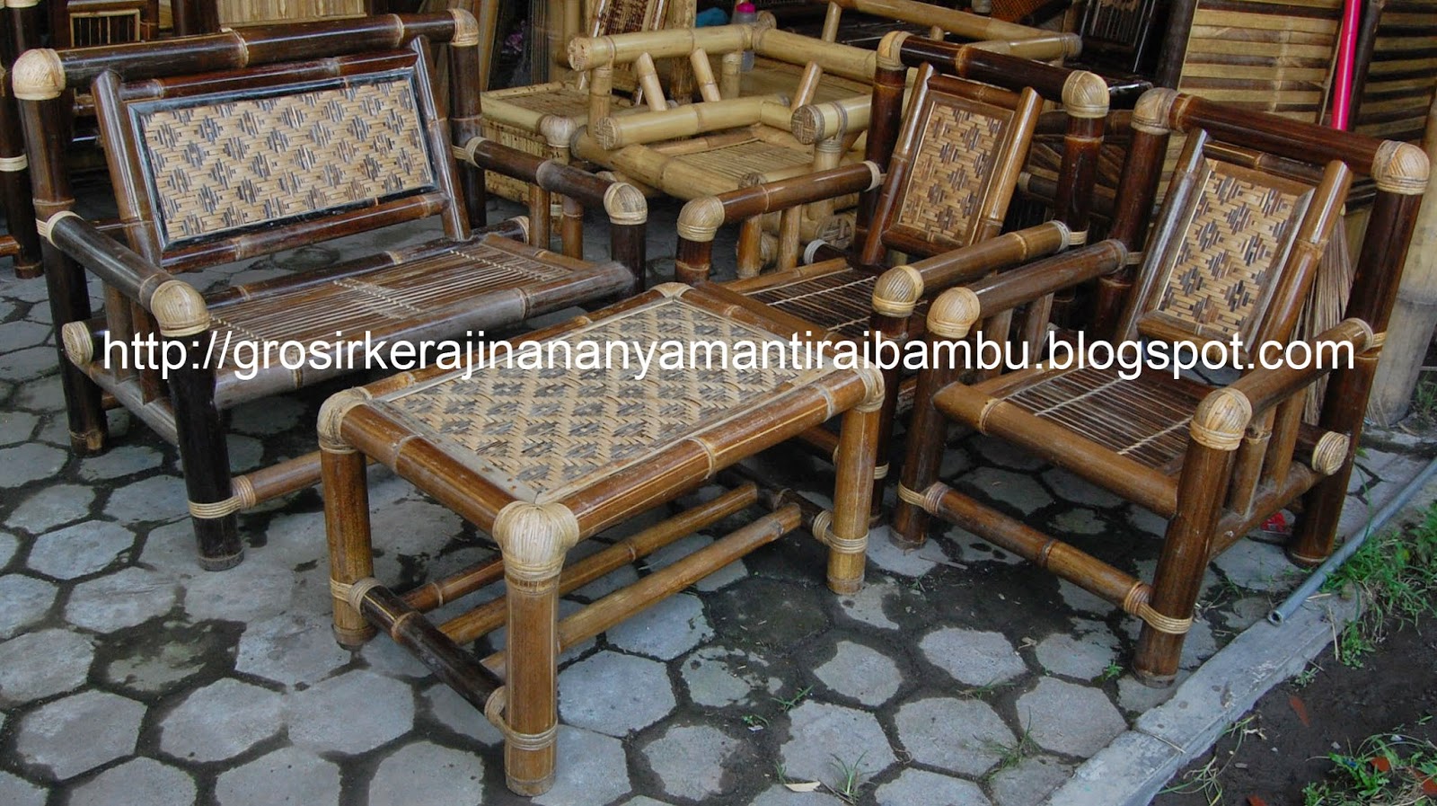 Jual Kursi Bambu - Jual kerajinan bambu,kerajinan bambu jogja,kerajinan ...