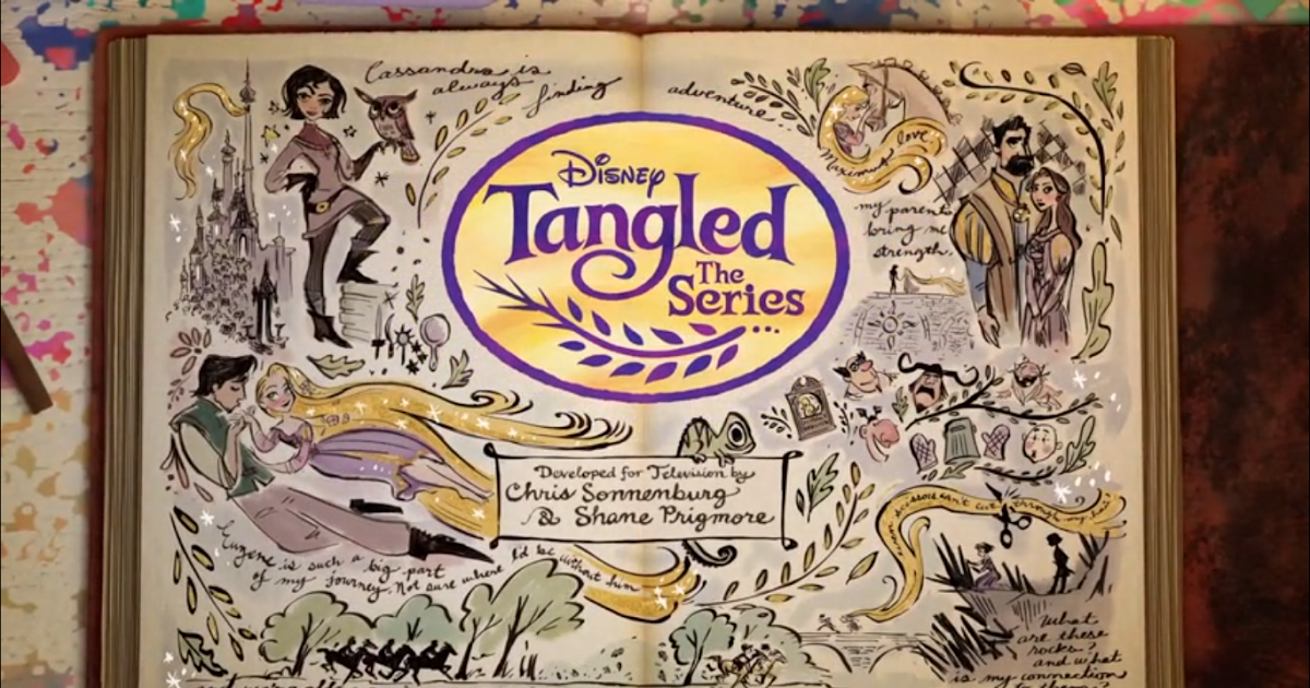 Rachel's blog of nerdy interests: Tangled the series: Flowers, rocks ...