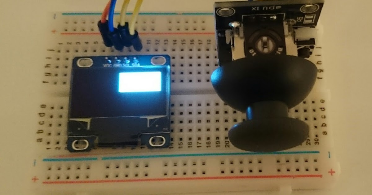 michaelsarduino: OLED Joystick Game