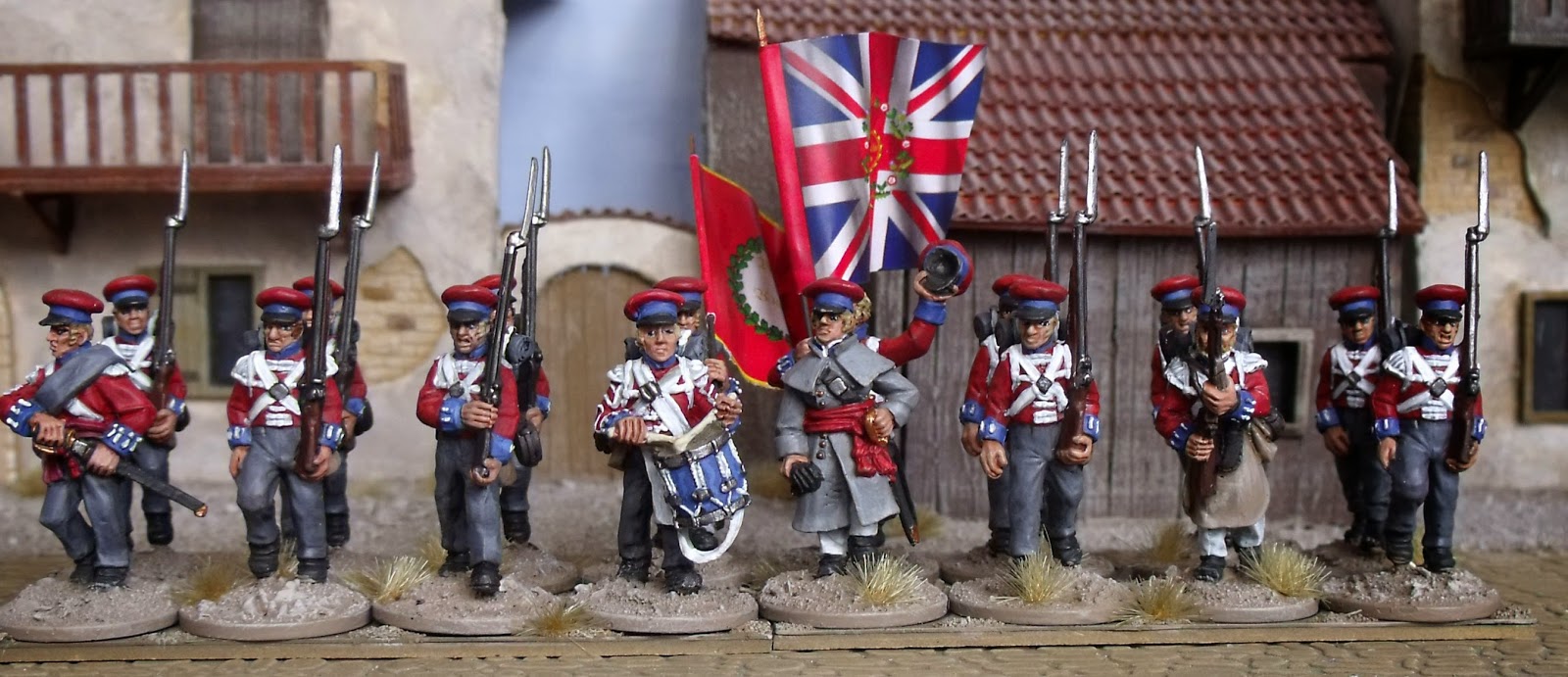 Four Colour Super Minis: Napoleonic Wars: Hanoverian Militia